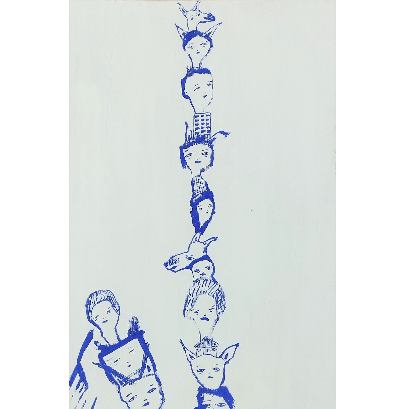 NADiff a/p/a/r/t 店内展示ポル・マロ「ソーシャルナゲット、ミニ社会、フリークス、レジスタンスねこたちなどの棚ライフ」 - NADiff